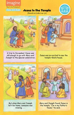 People in the Temple Learn about Jesus | Dwell Children's Curriculum