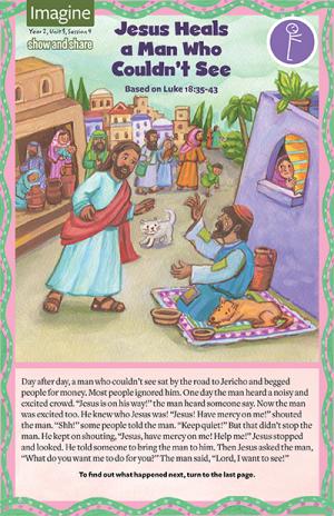 Jesus Heals a Man Who Couldn't See | Dwell Children's Curriculum