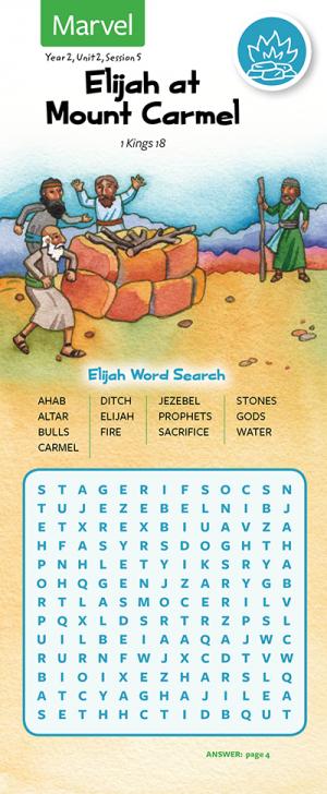 Elijah at Mount Carmel | Dwell Children's Curriculum